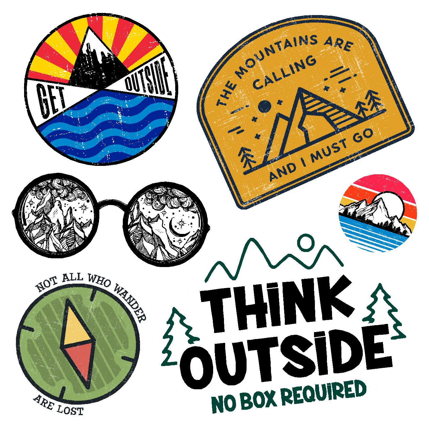 Outdoors – Sticker Planet