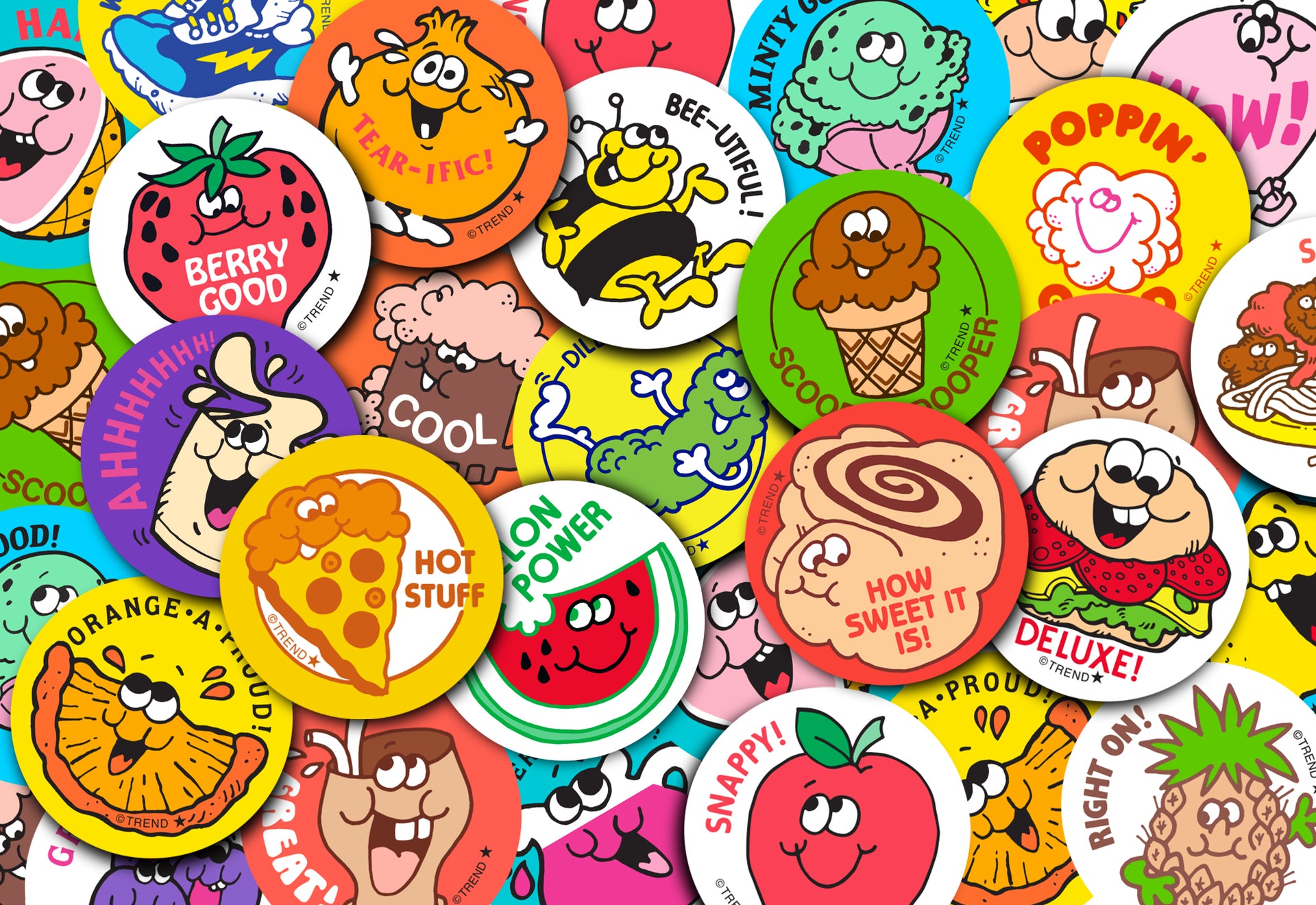 TREND Retro Stinky Stickers – Sticker Planet