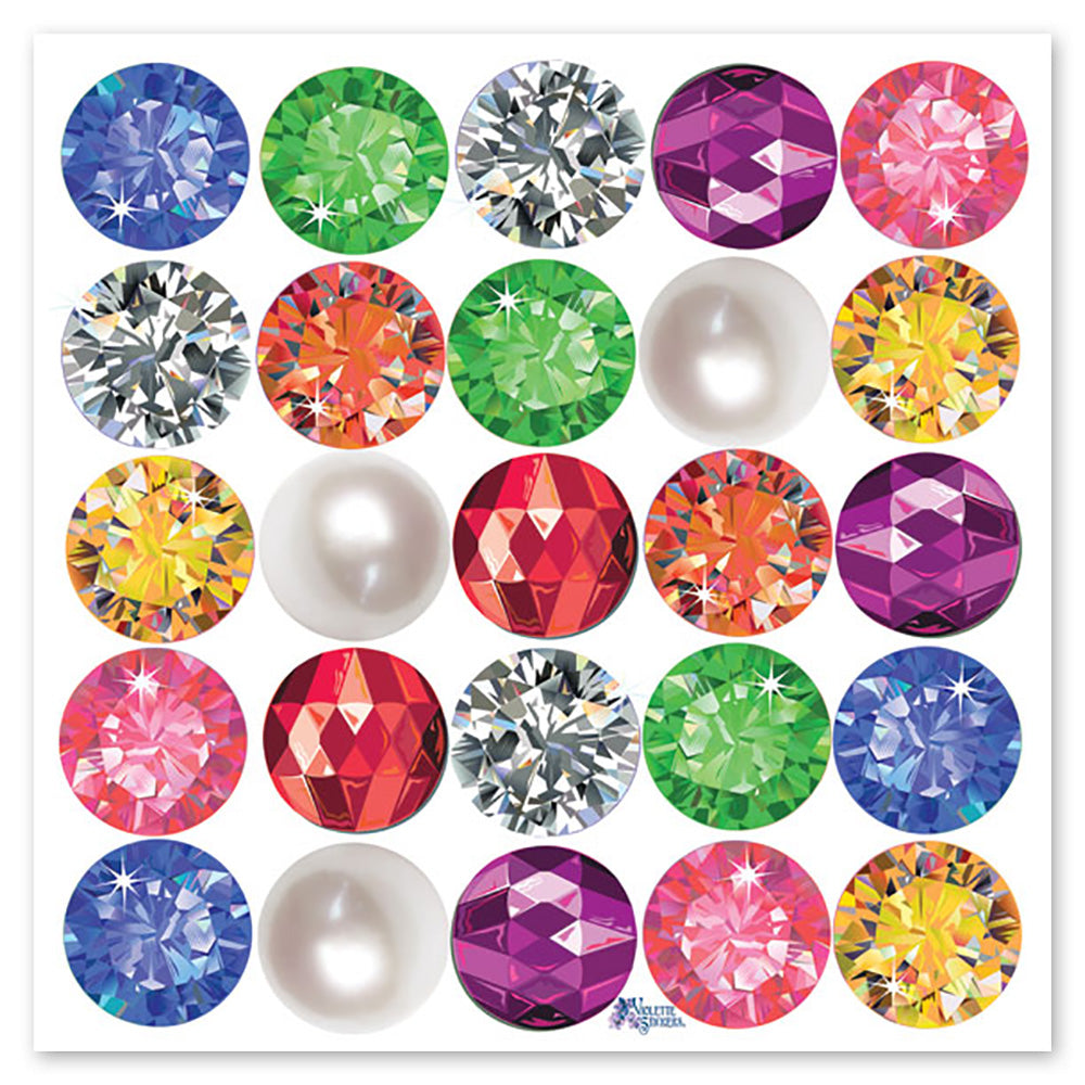 Gem Stickers & Disco Ball Stickers | Sticker Planet