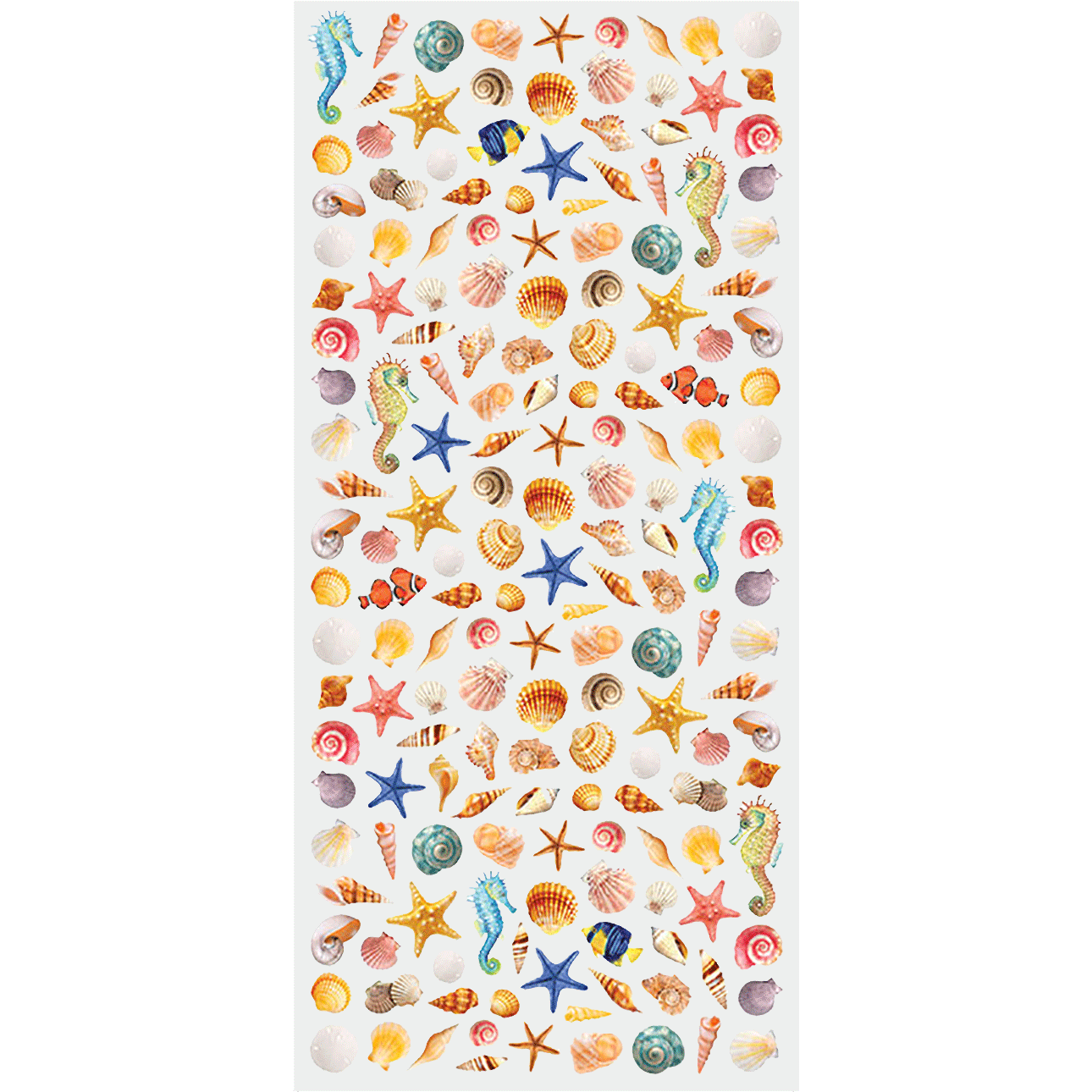 Beach Stickers & Seashell Stickers | Sticker Planet