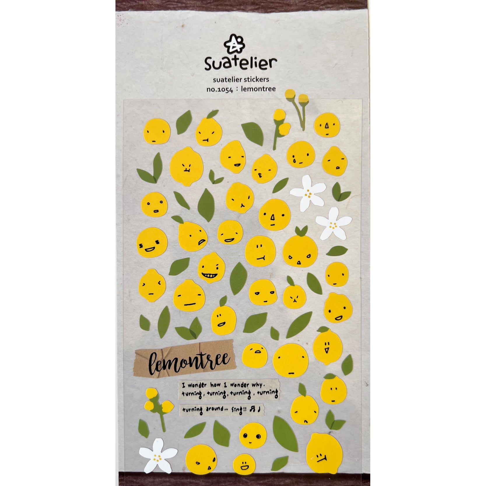 Lemon Tree Stickers – Sticker Planet