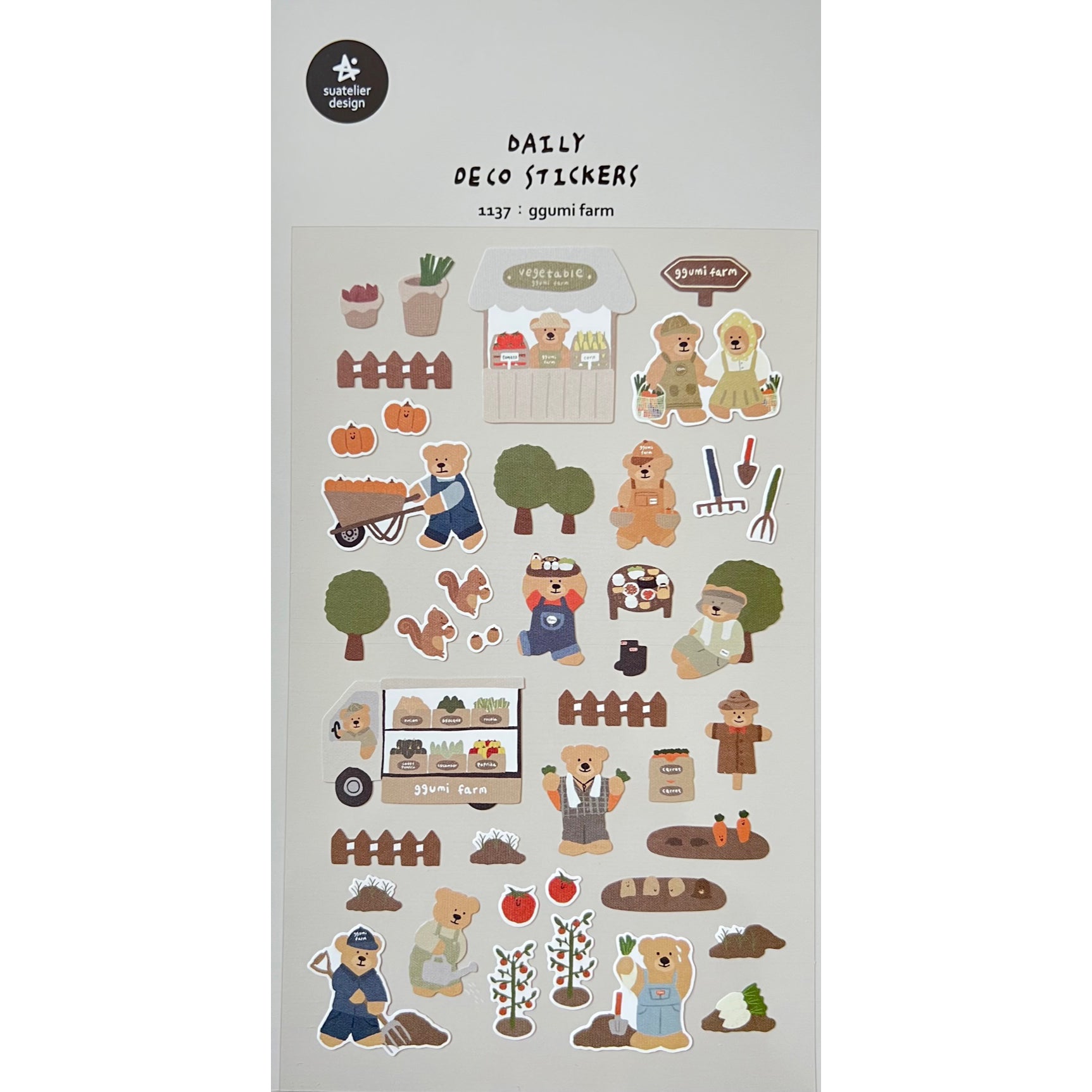Bear Farm Stickers – Sticker Planet