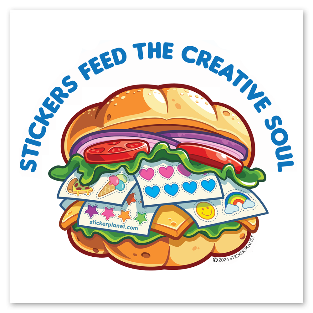 Sticker Sandwich Vinyl Sticker Decal – Sticker Planet