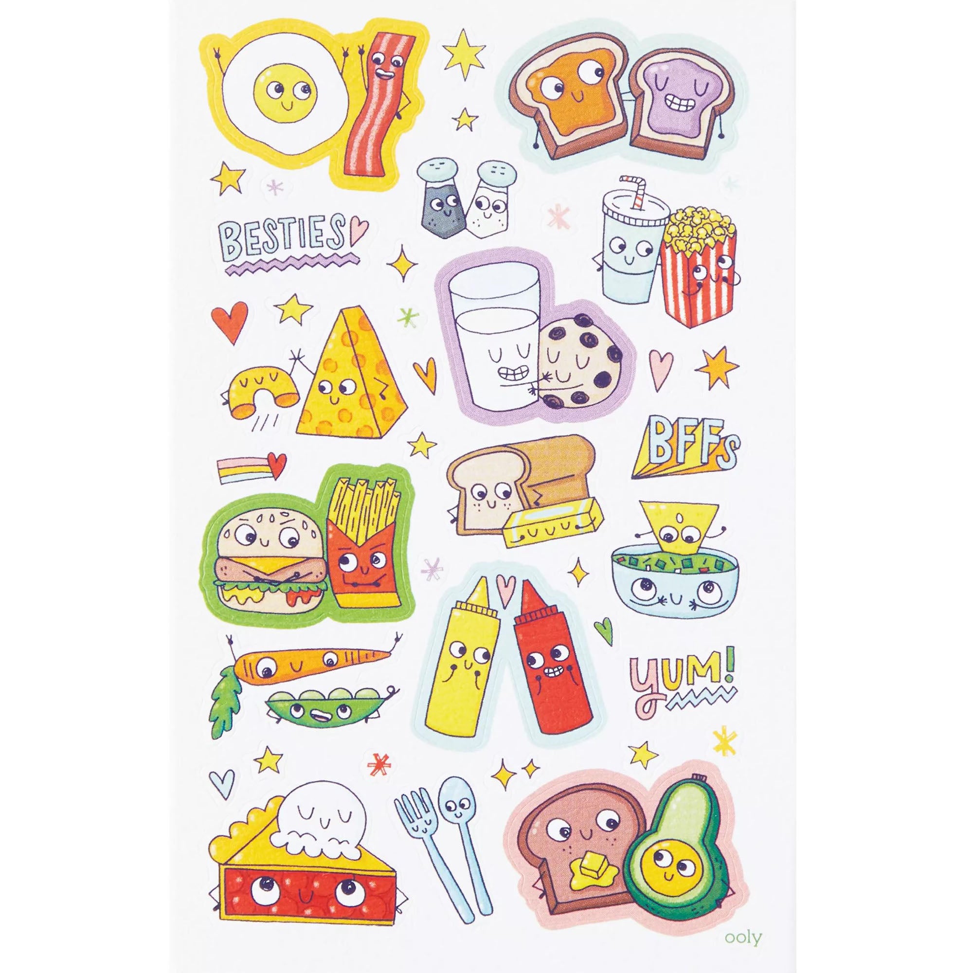 BFF Food Stickers – Sticker Planet
