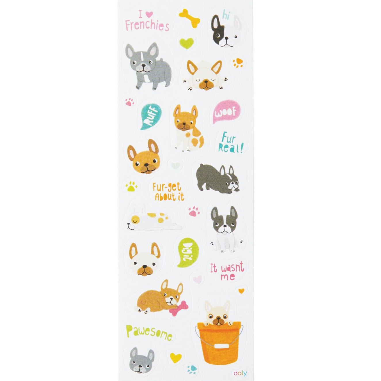 Frenchies Dog Stickers – Sticker Planet