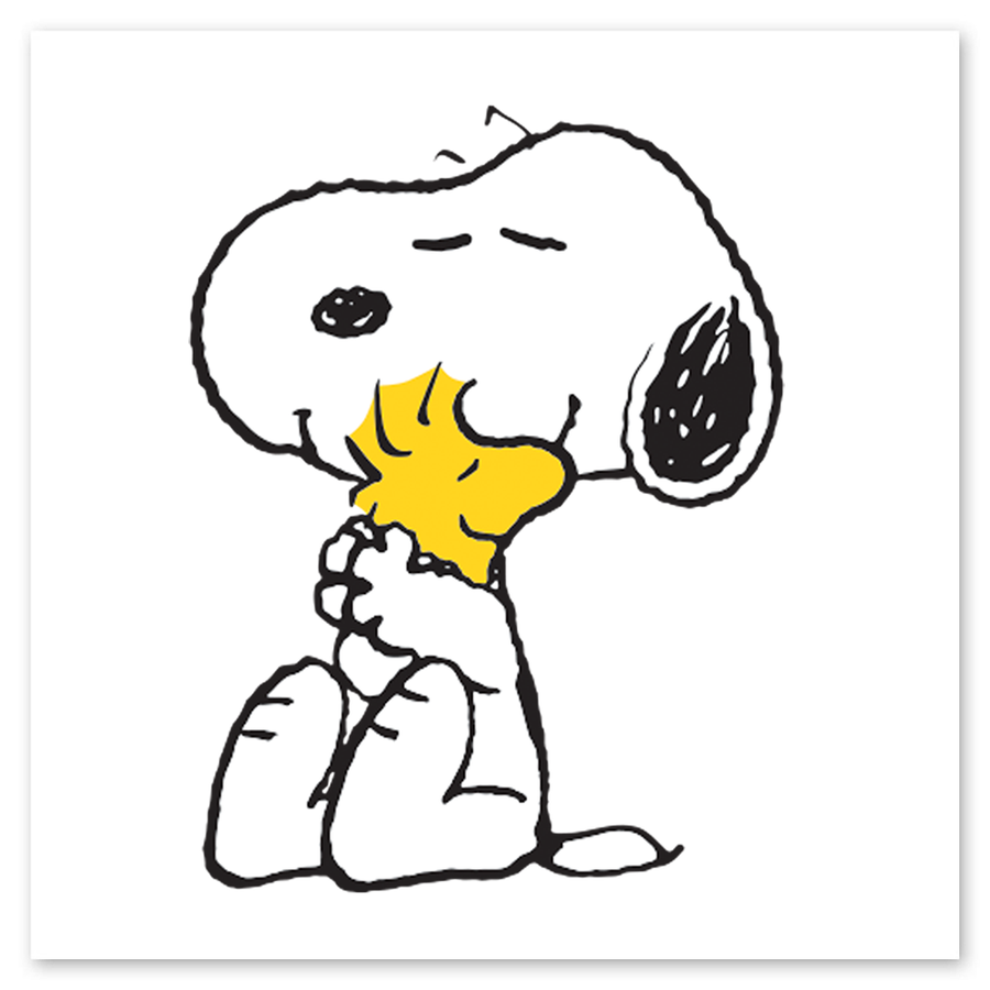 Peanuts Snoopy Hugs Woodstock Tattly Temporary Tattoos – Sticker Planet