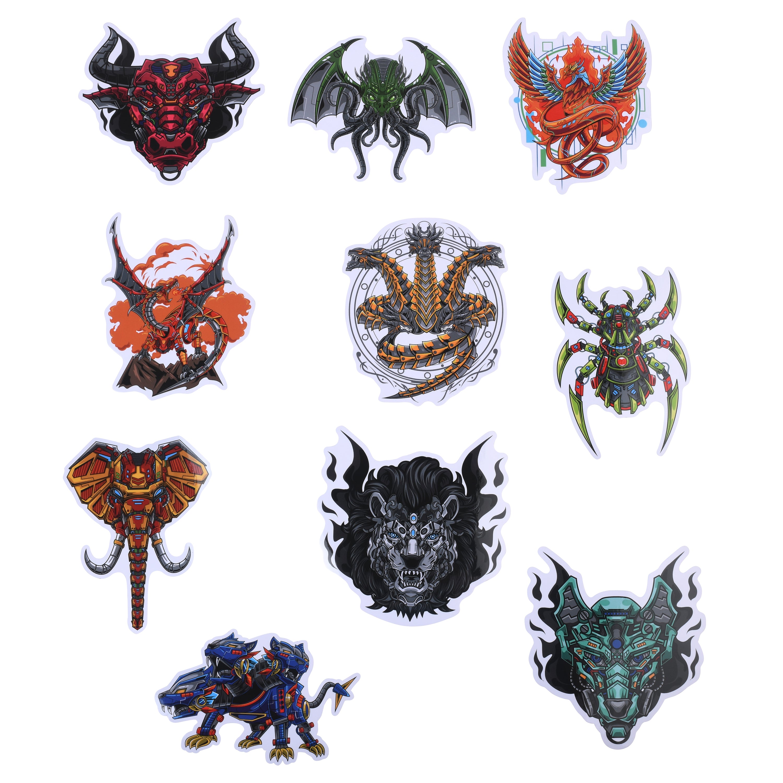 Mechanical Animals Vinyl Sticker Decal Set – Sticker Planet