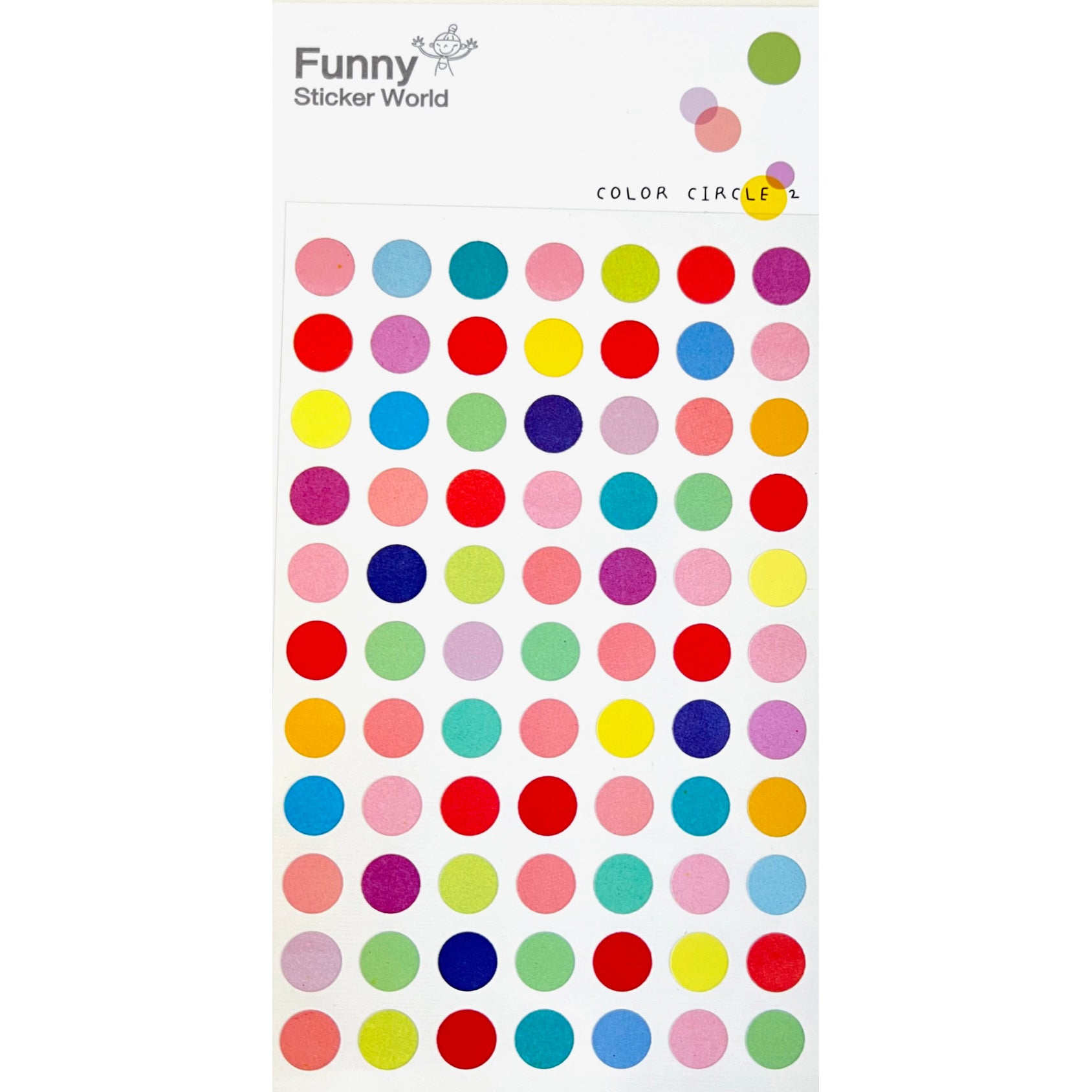Color Circles Stickers – Sticker Planet