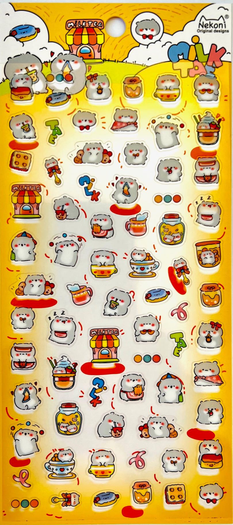 Hamster Party Stickers – Sticker Planet