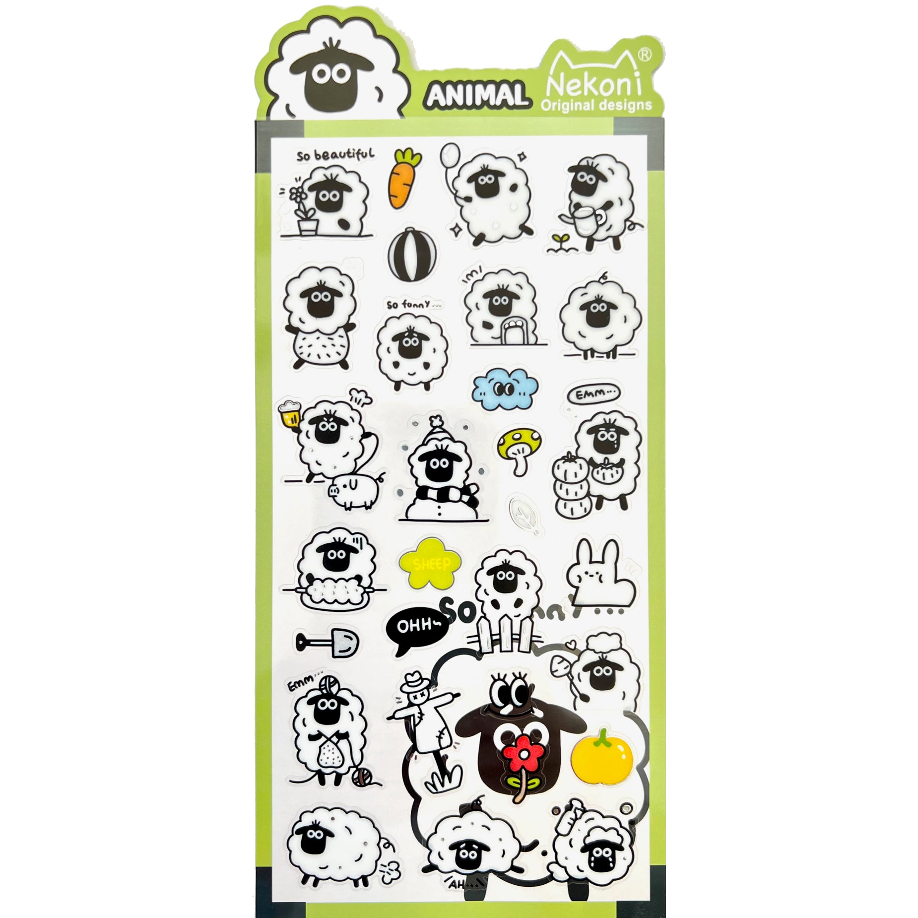 Sheep Animal Stickers – Sticker Planet