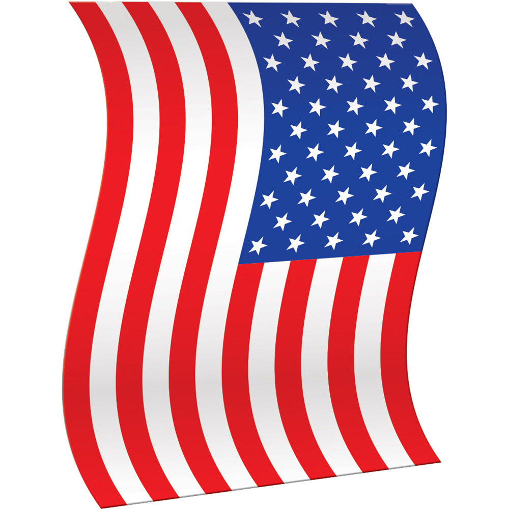 Transparent Us Flag Vinyl Sticker Washington And The American Flag