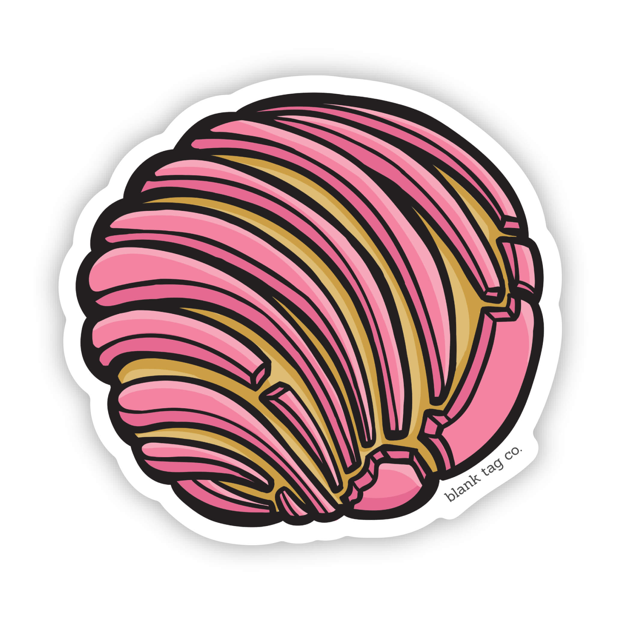 The Concha Vinyl Sticker Decal – Sticker Planet