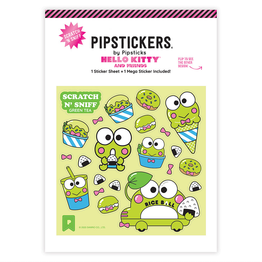 Hello Kitty & Friends Keroppi Tea Buggy Scratch 'n Sniff Stickers ...