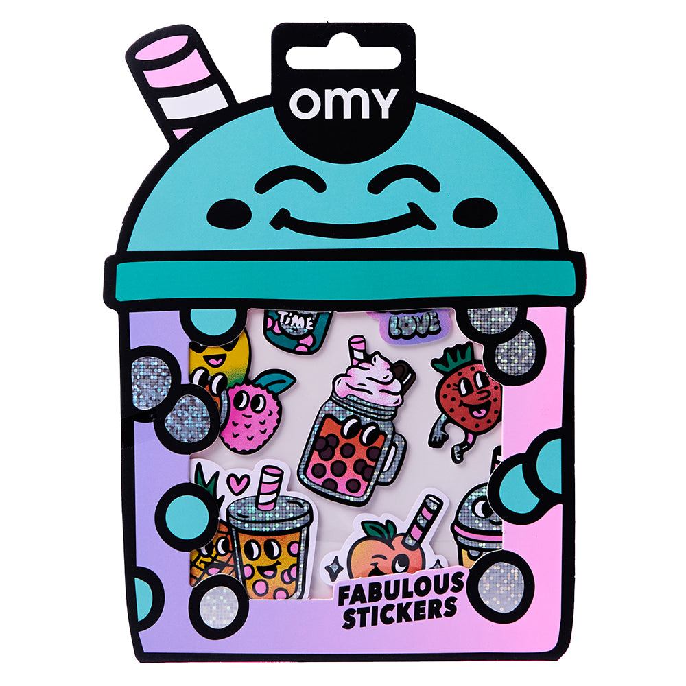 Bubble Tea Vinyl Stickers – Sticker Planet