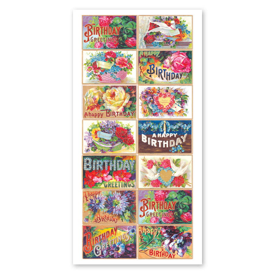 Birthday Stickers, Balloons, Candles & Cake | Sticker Planet