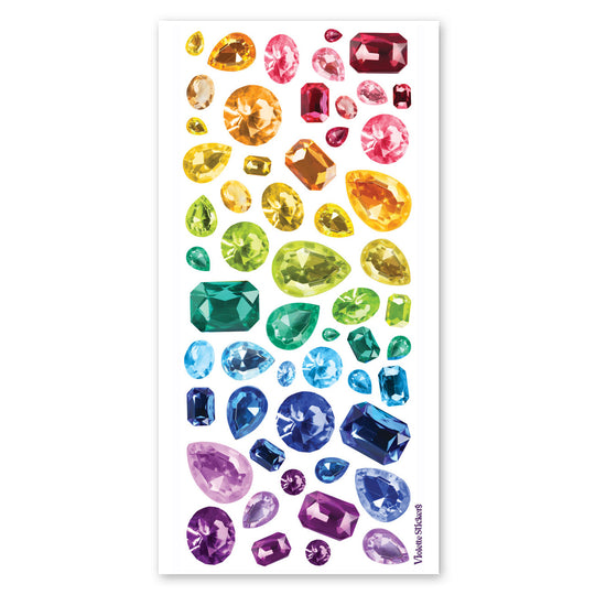 Crystal Gemstones Stickers – Sticker Planet