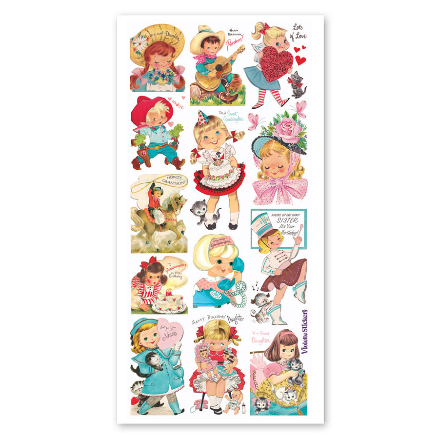 Birthday Stickers, Balloons, Candles & Cake | Sticker Planet