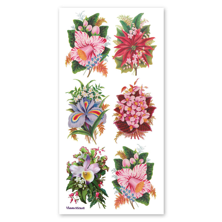 Floral Stickers, Blush & Bouquets | Sticker Planet