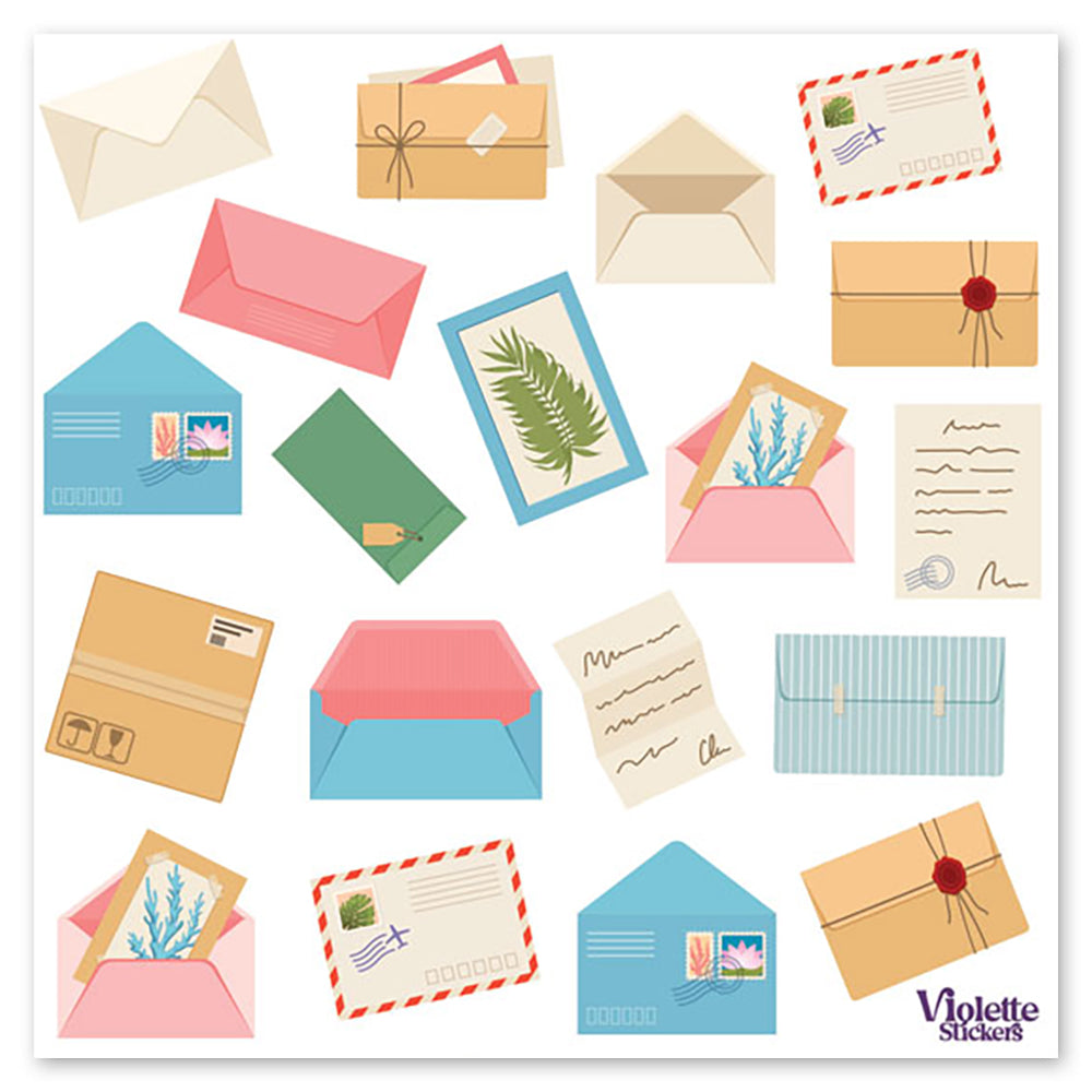 Letters & Notes Stickers – Sticker Planet