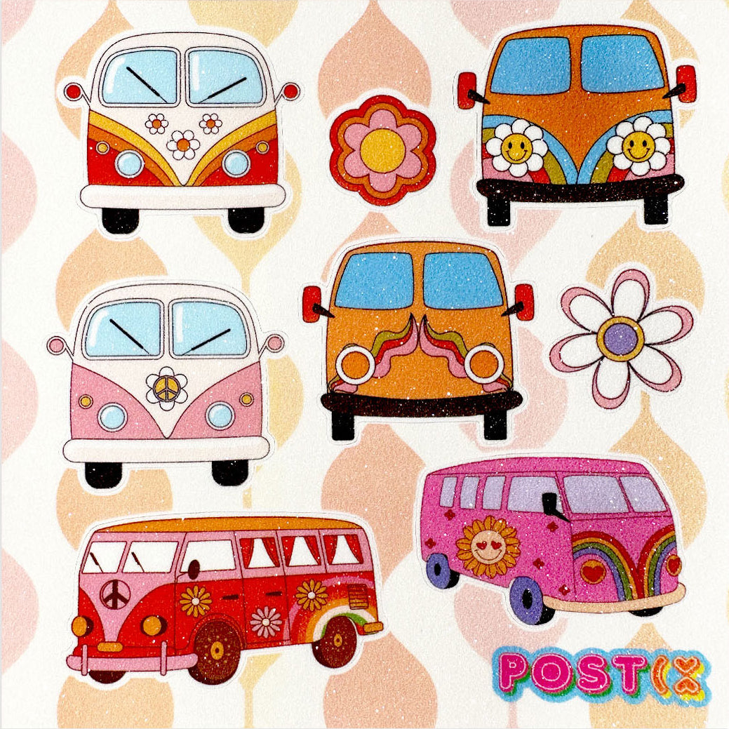 Sparkly Stickers – Tagged "Retro"– Sticker Planet