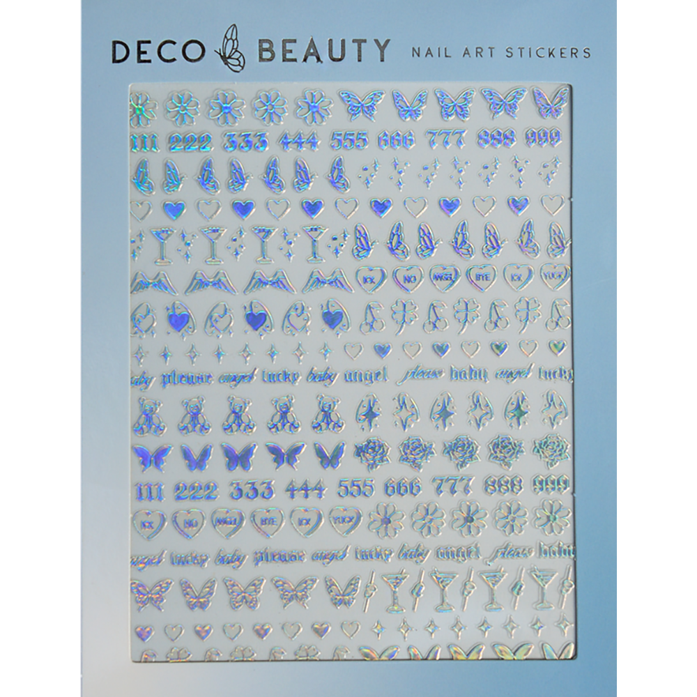 Pretty Please Nail Art Stickers – Sticker Planet