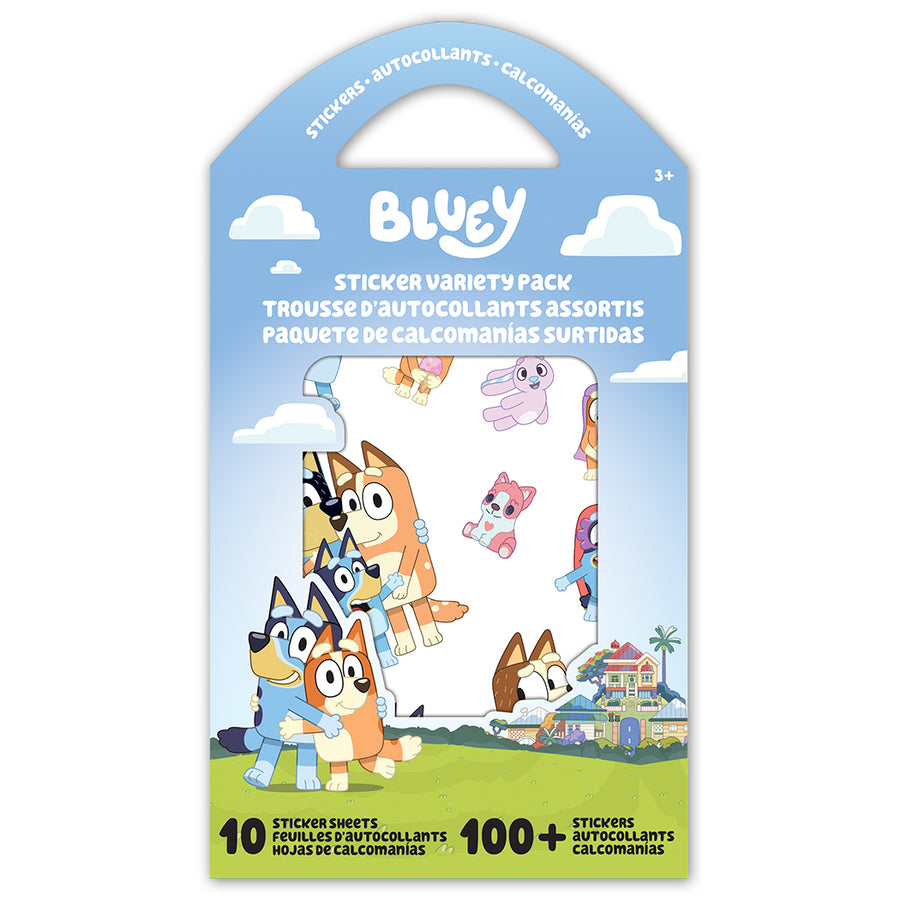 Bluey Sticker Variety Pack – Sticker Planet