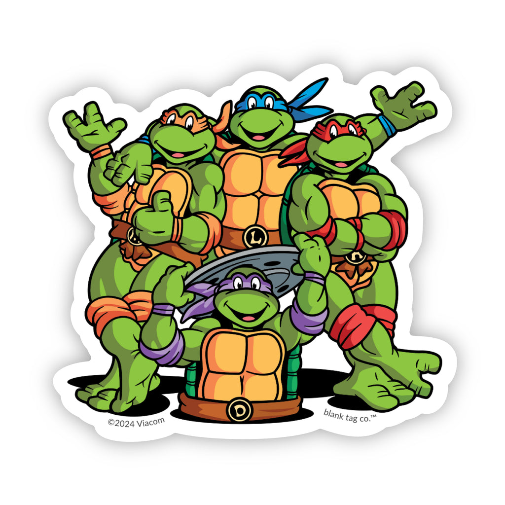 Teenage Mutant Ninja Turtles Vinyl Decal Teenage Mutant Ninja Turtles
