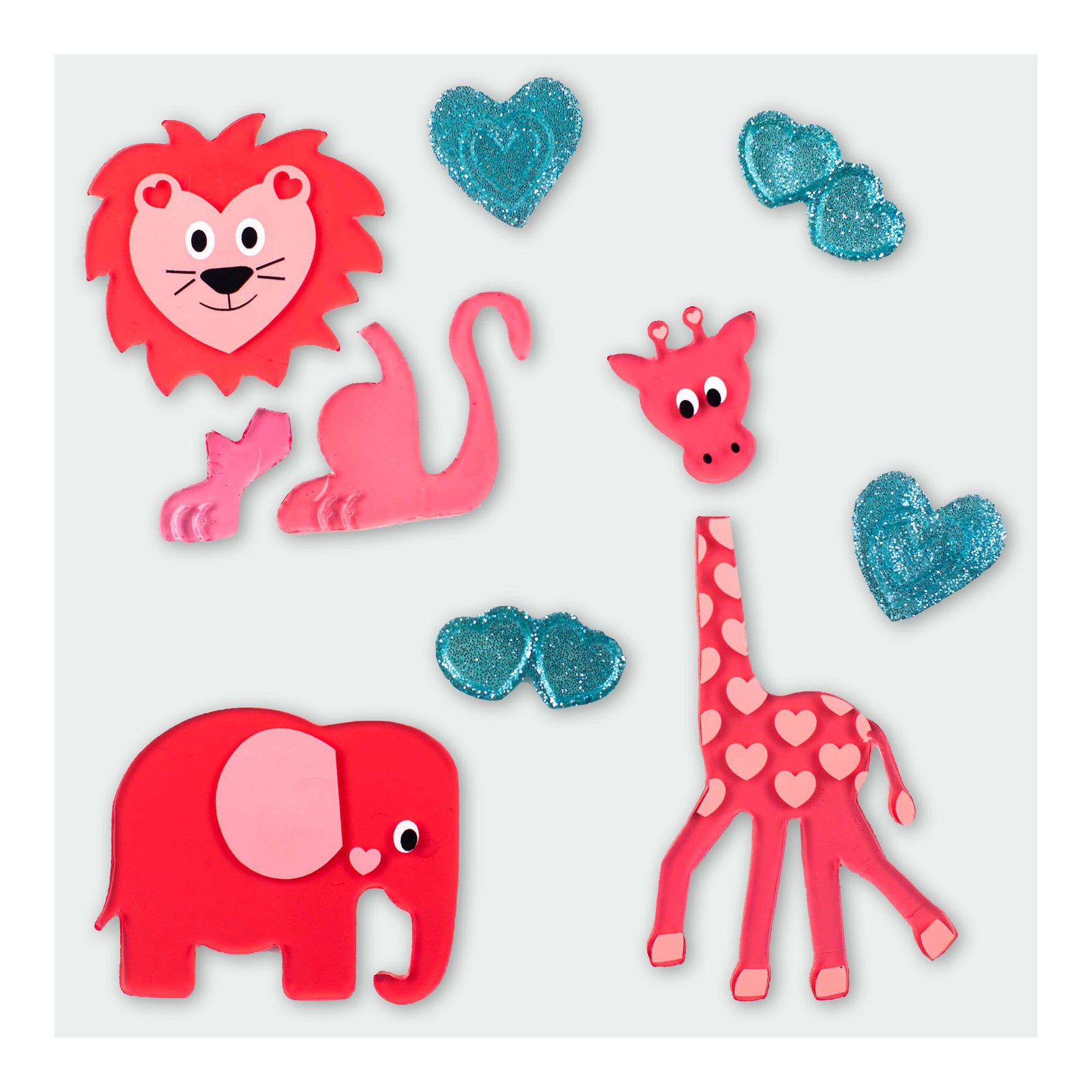 Easy to Apply & Reposition Colorful Gel Window Clings | Sticker Planet