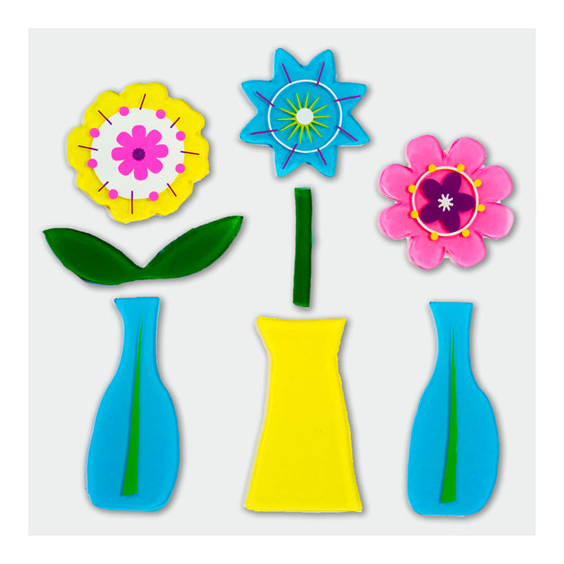 Easy to Apply & Reposition Colorful Gel Window Clings | Sticker Planet