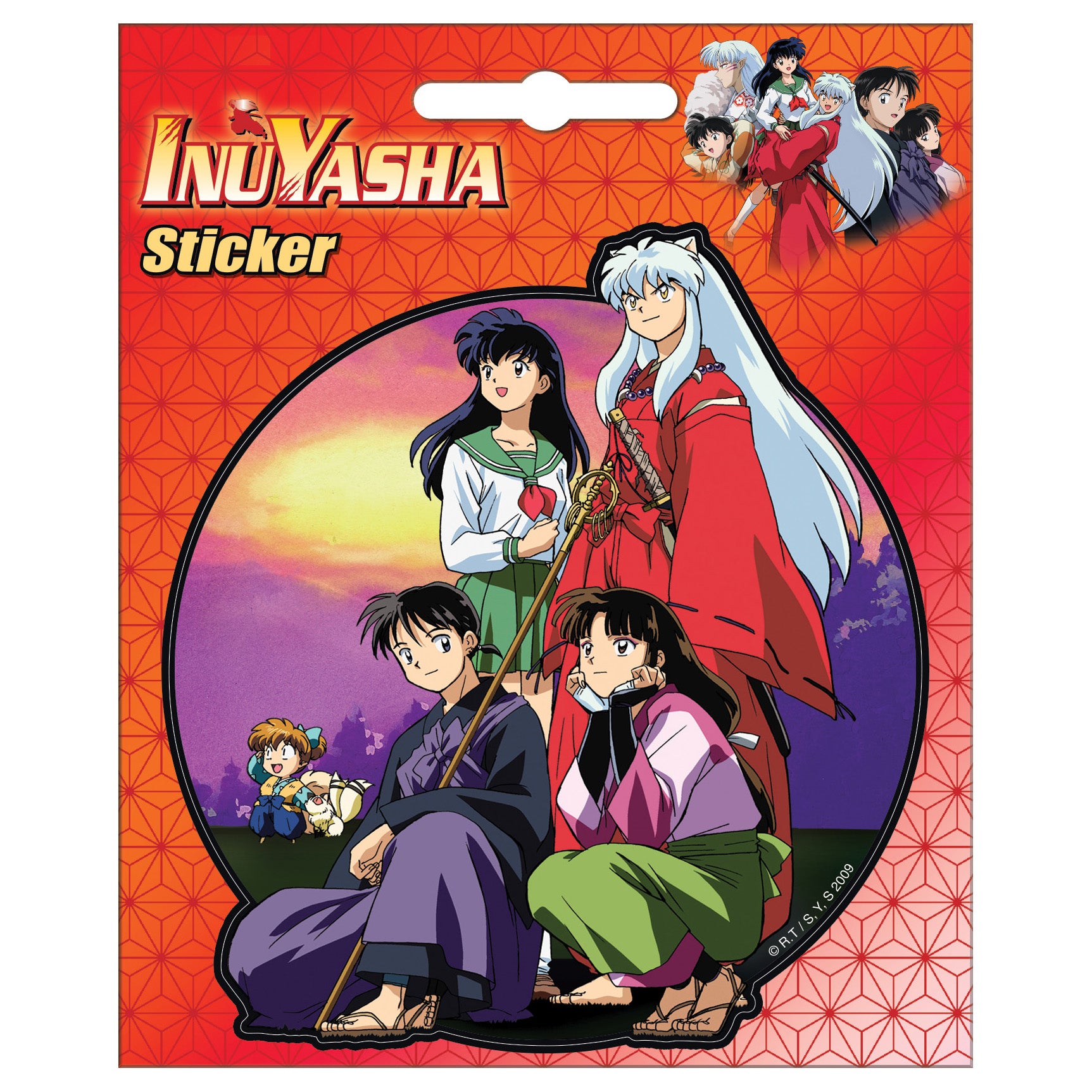 Inuyasha Cast Sticker – Sticker Planet