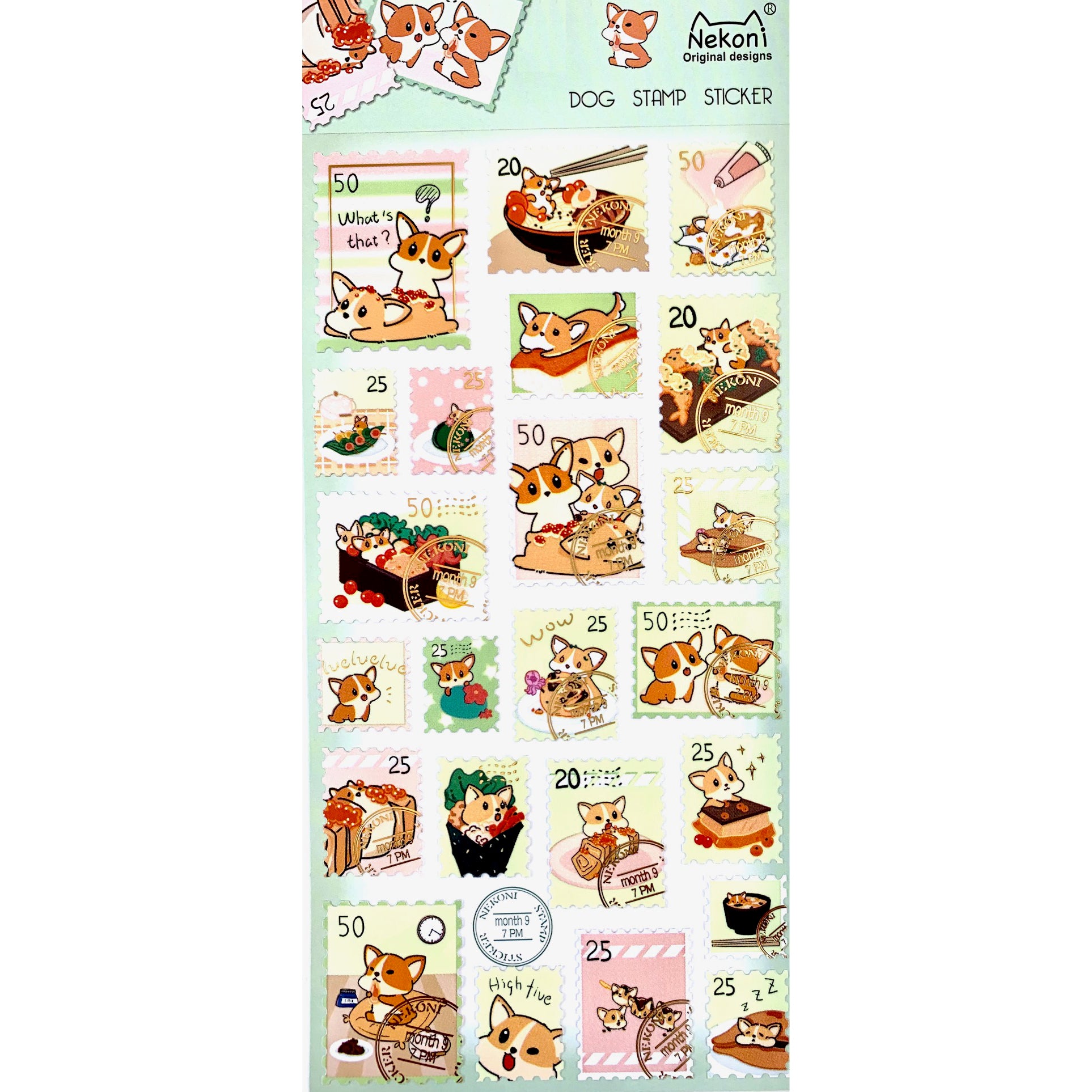Dog Stamps Stickers – Sticker Planet