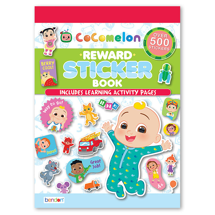 Cocomelon Reward Sticker Pad Book – Sticker Planet