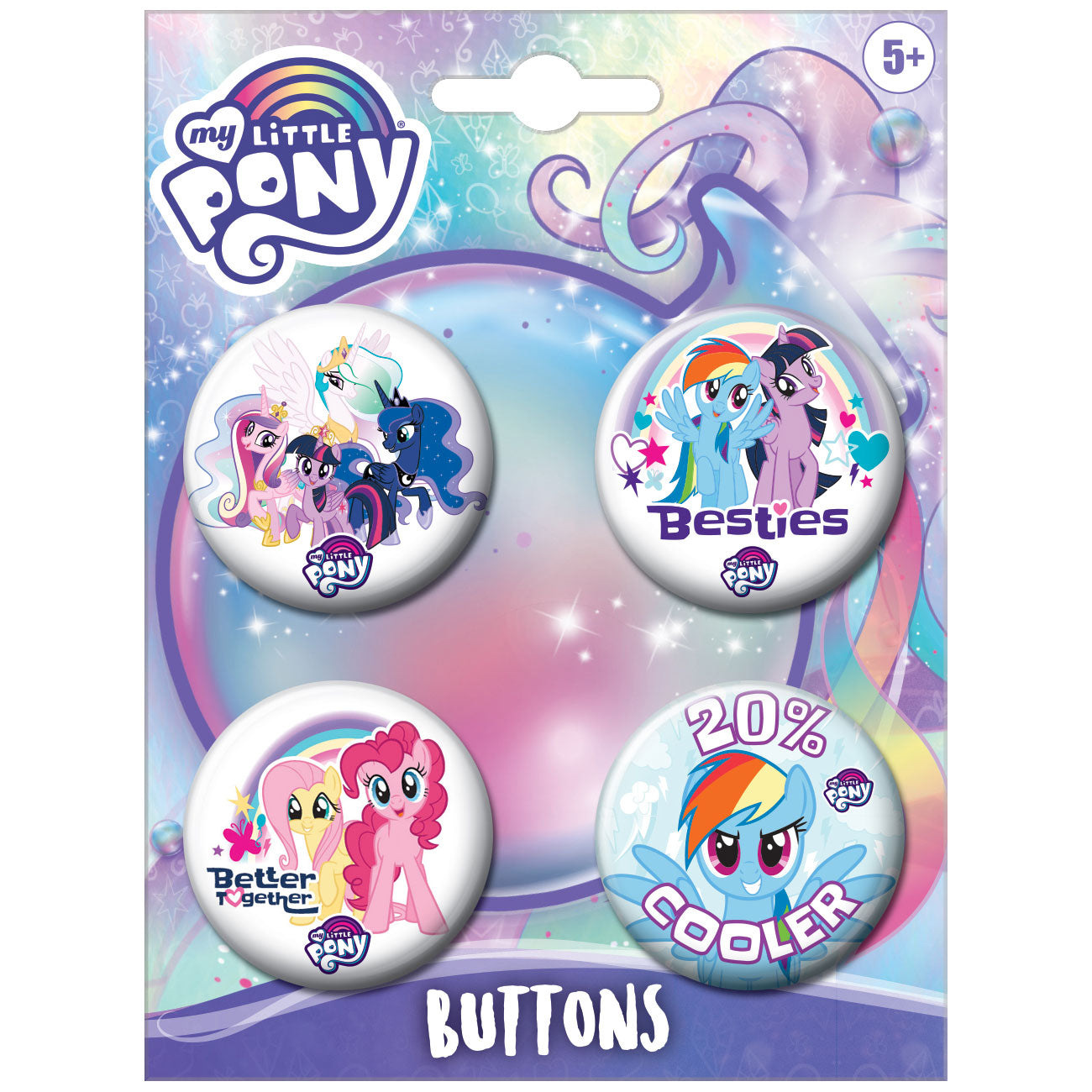Fun Wearable Buttons - Available in Different Styles | Sticker Planet