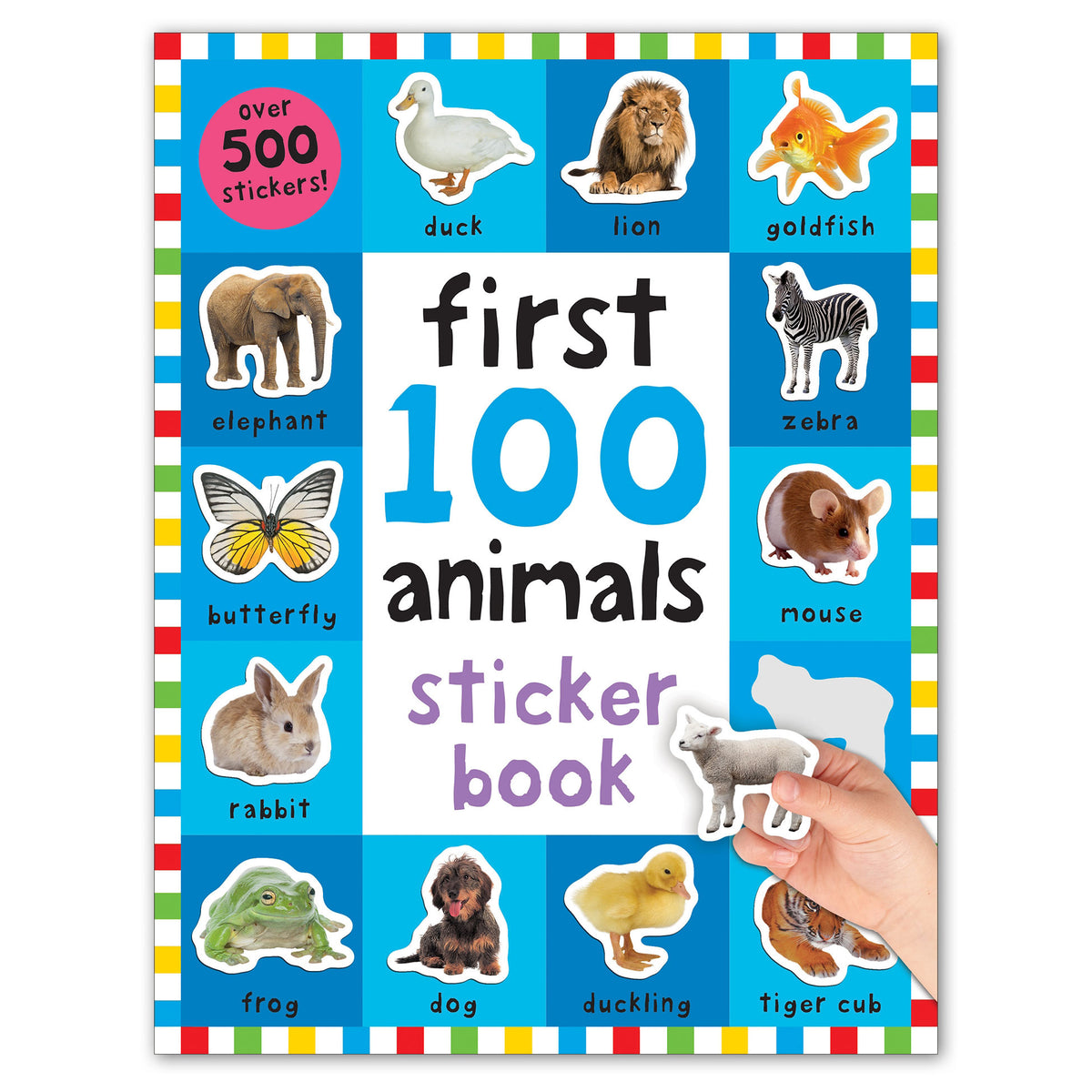 First 100 Animals Sticker Activity Book – Sticker Planet