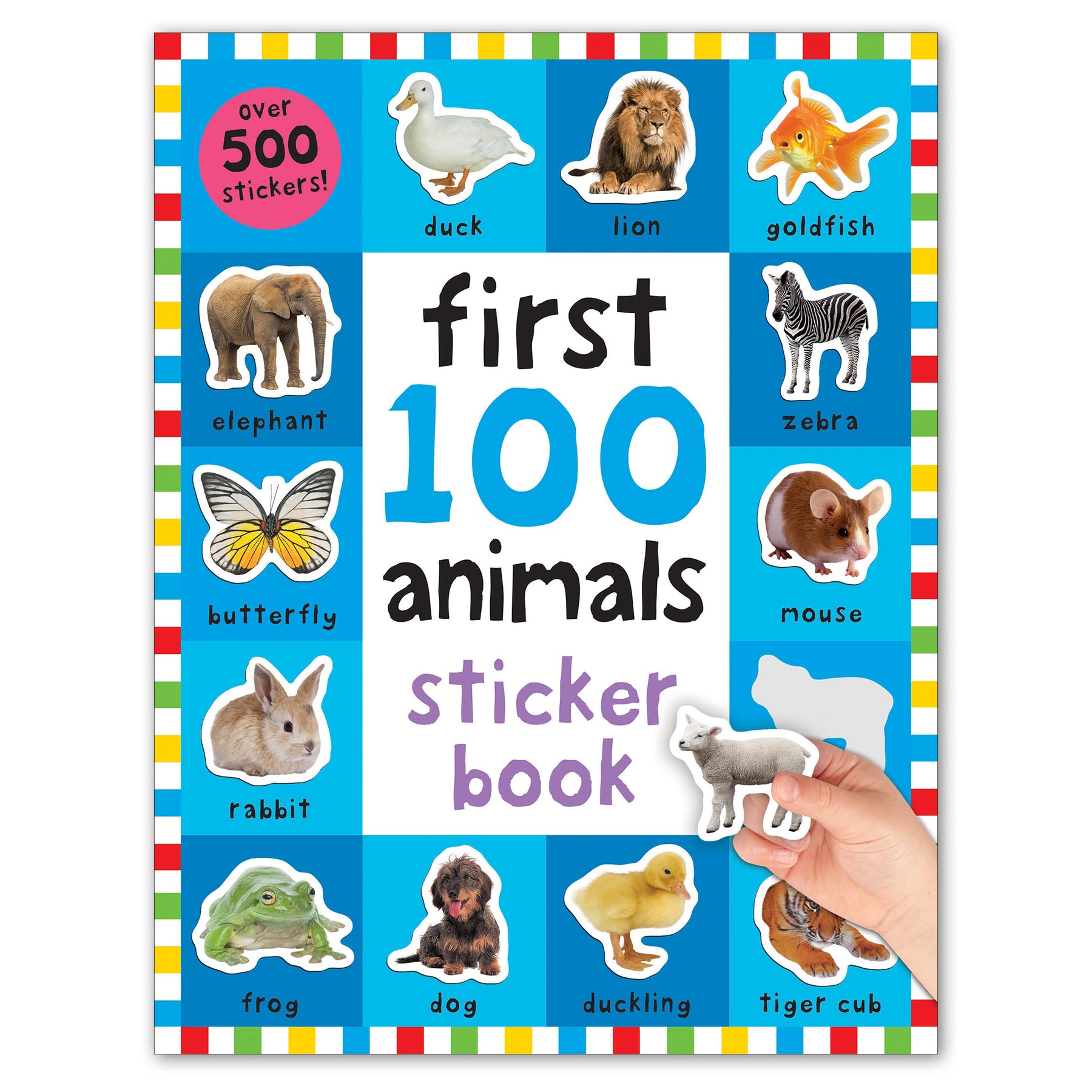 First 100 Animals Sticker Activity Book – Sticker Planet