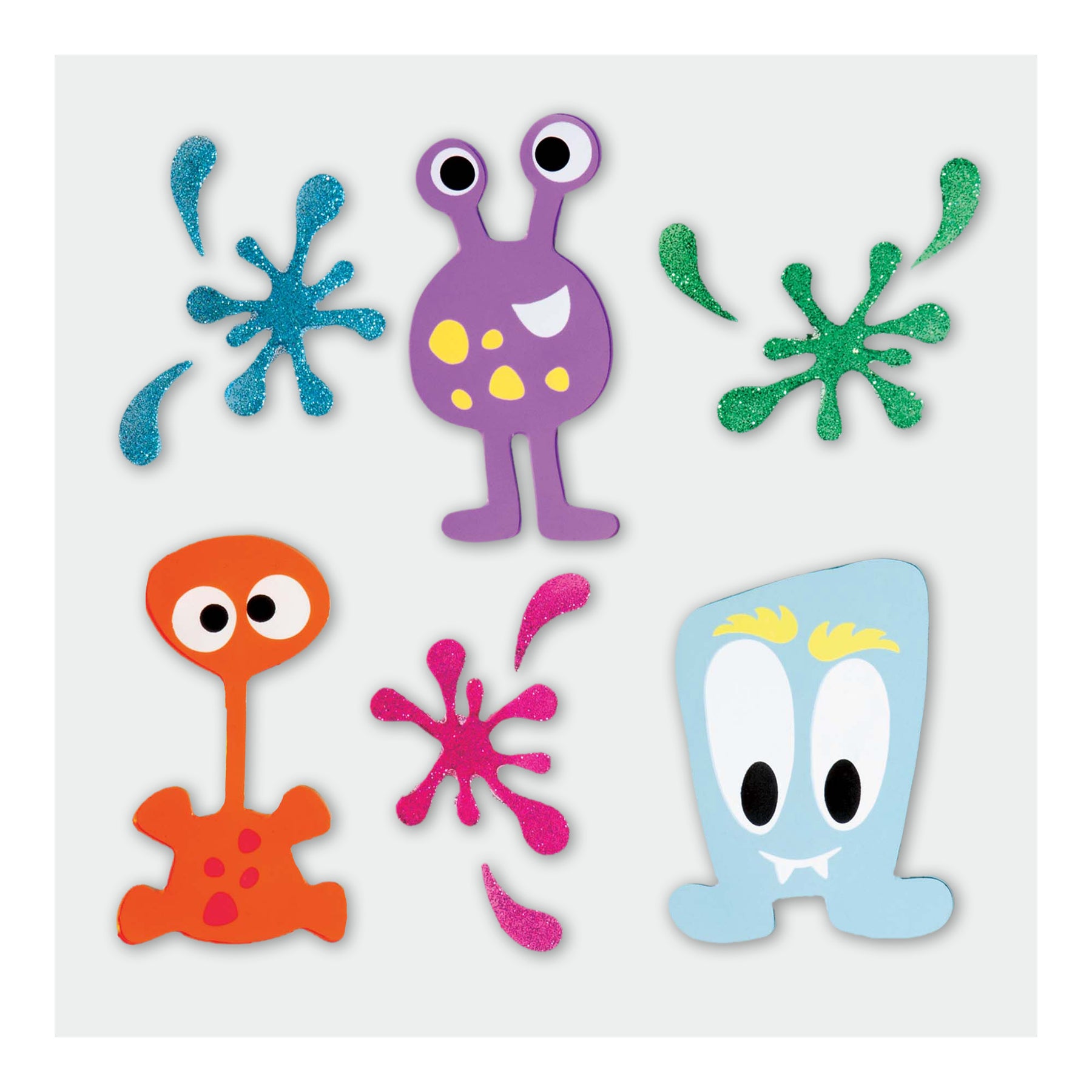 Easy to Apply & Reposition Colorful Gel Window Clings | Sticker Planet