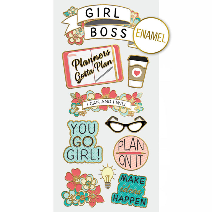 Enamel Stickers, More Versatile Than Pins! | Sticker Planet