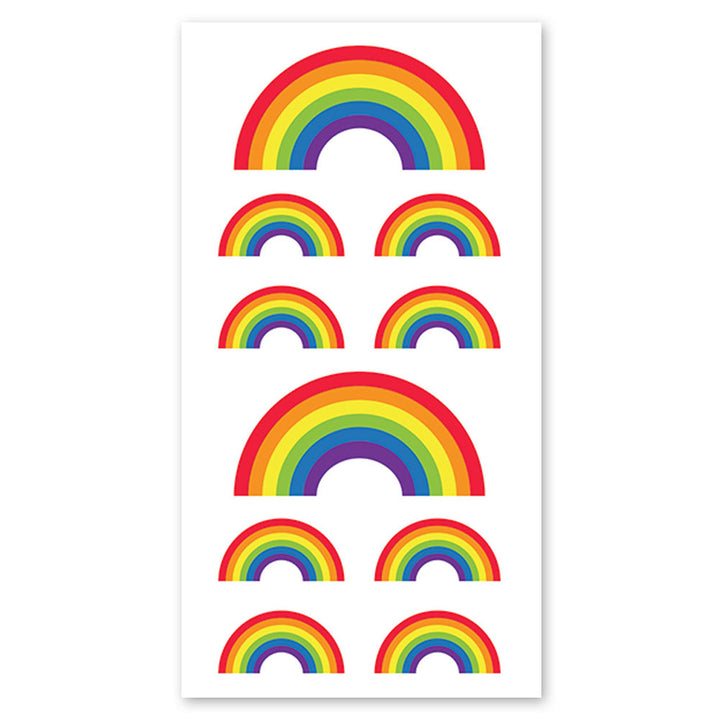 Rainbows Stickers & Temporary Tattoos | Sticker Planet