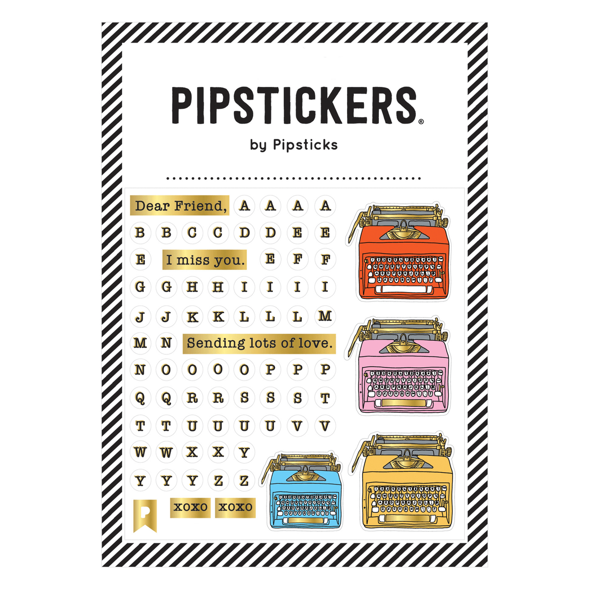 Movable Type Stickers – Sticker Planet