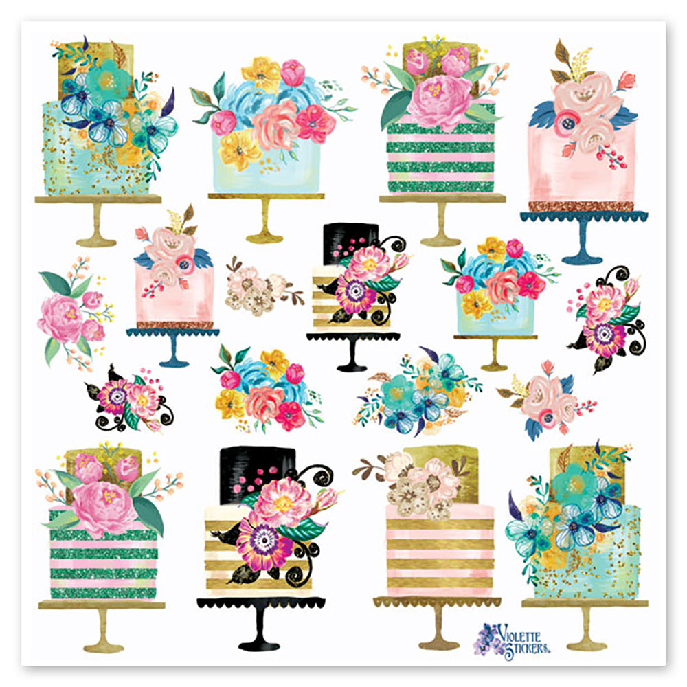 Cakes Stickers – Sticker Planet