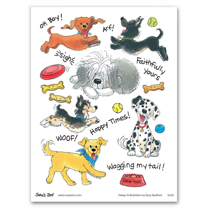 Dog Stickers, Puppies & Emoticons | Sticker Planet