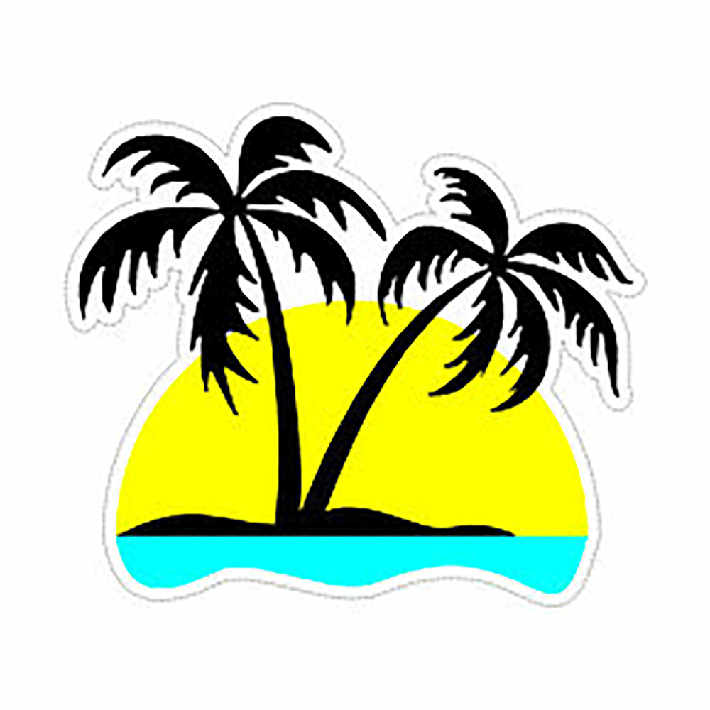 Beach Stickers & Seashell Stickers | Sticker Planet