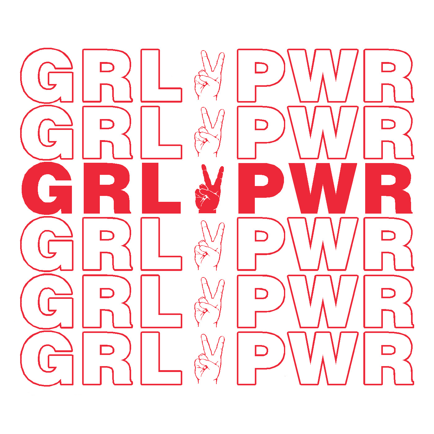GRL PWR Vinyl Sticker Decal – Sticker Planet
