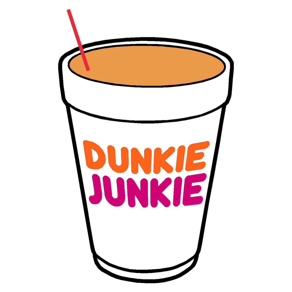 Dunkie Junkie Vinyl Sticker Decal – Sticker Planet