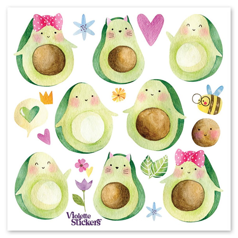 Avocado Friends Stickers – Sticker Planet
