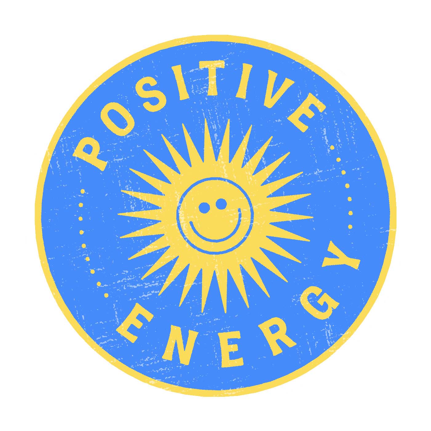 Positive Energy Vinyl Sticker Decal – Sticker Planet