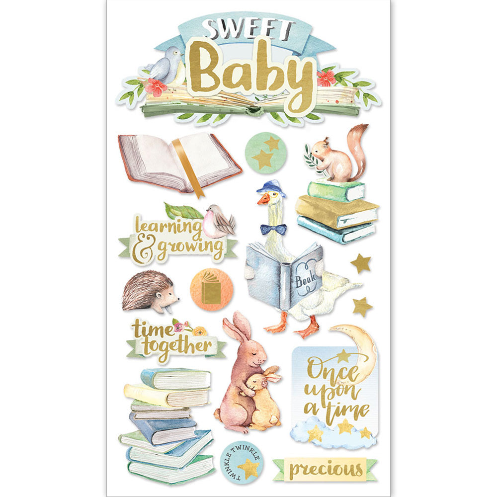 Sweet Baby 3-D Stickers – Sticker Planet