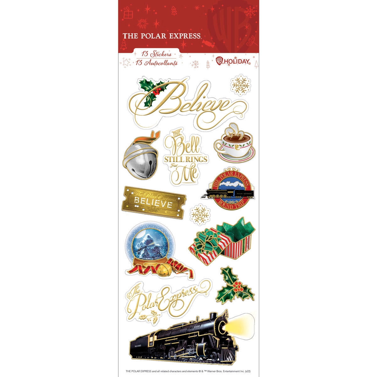 The Polar Express Foil Stickers – Sticker Planet