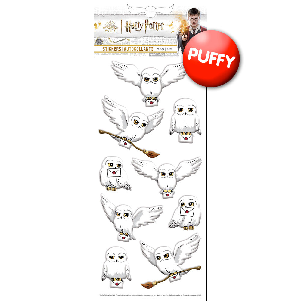 Harry Potter Hedwig Puffy Stickers – Sticker Planet