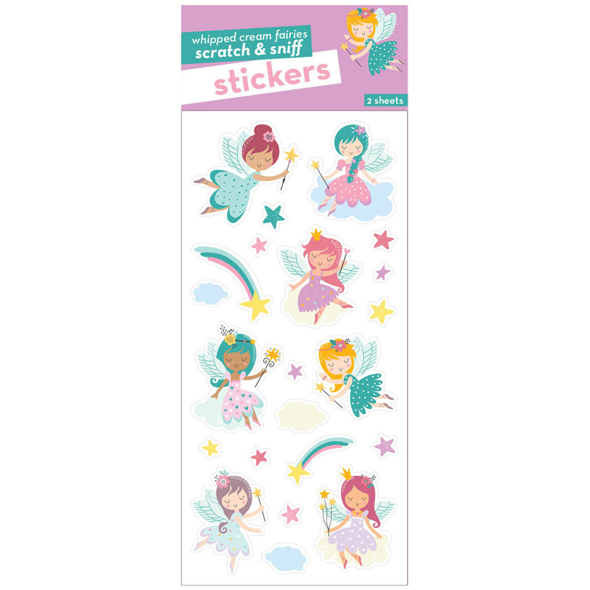 Fantasy Stickers, Blue Unicorns & Gnomes | Sticker Planet